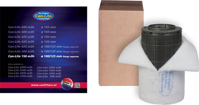 Can Filters CAN-Lite 150 m3/h příruba 125 mm - plast od 850 Kč - Zbozi.cz