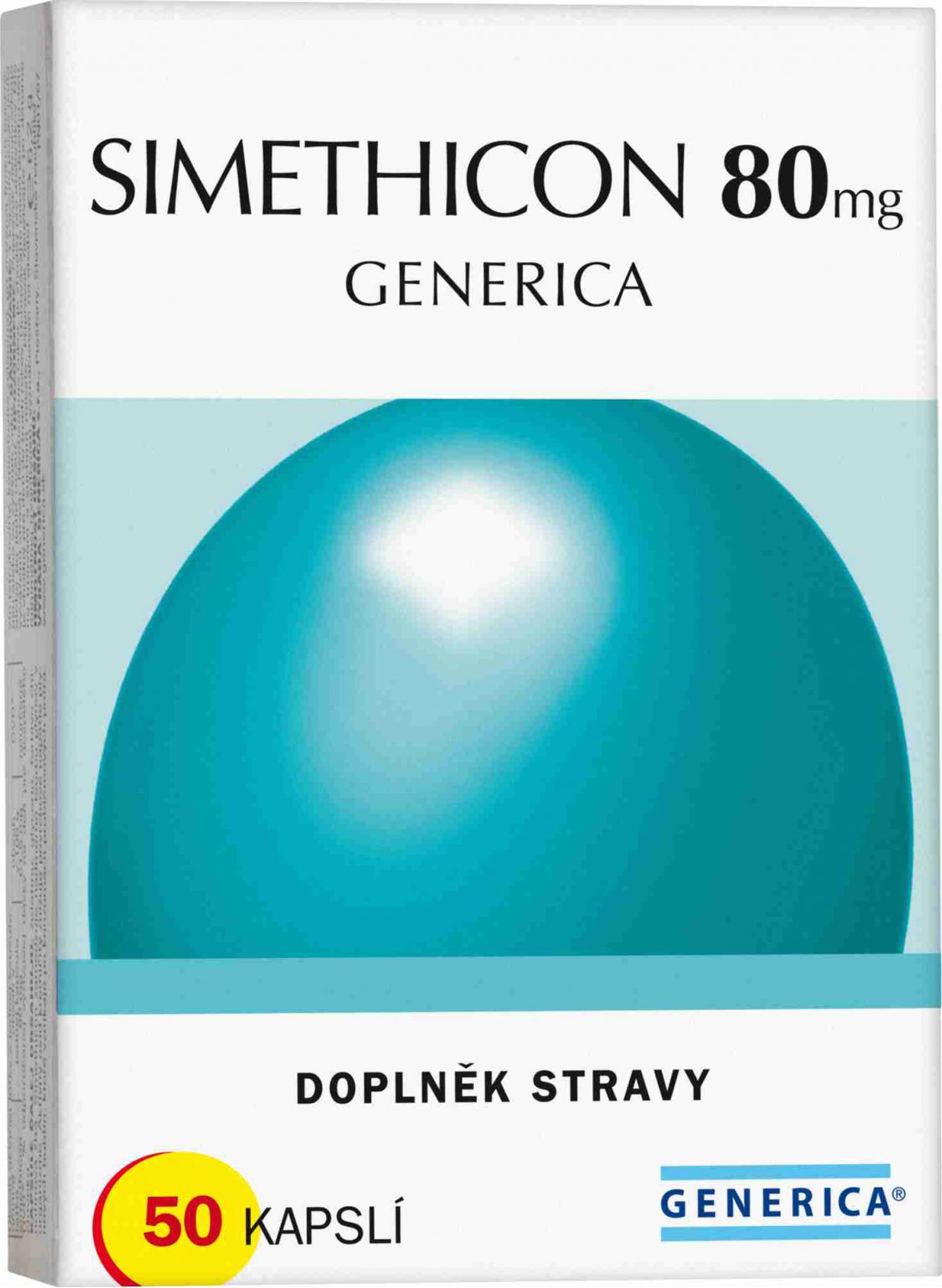 Generica Simethicon 80 mg 50 cps. od 109 Kč - Zbozi.cz