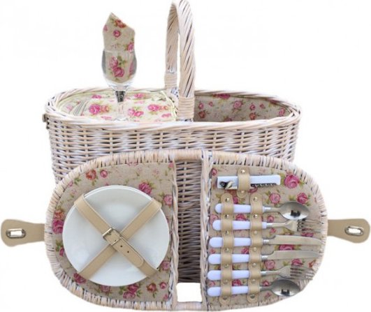 Recenze British Piknikový koš proutěný 2 osoby - Zbozi.cz