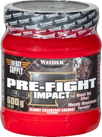 Recenze Weider Pre-Fight Impact 600 g - Zbozi.cz