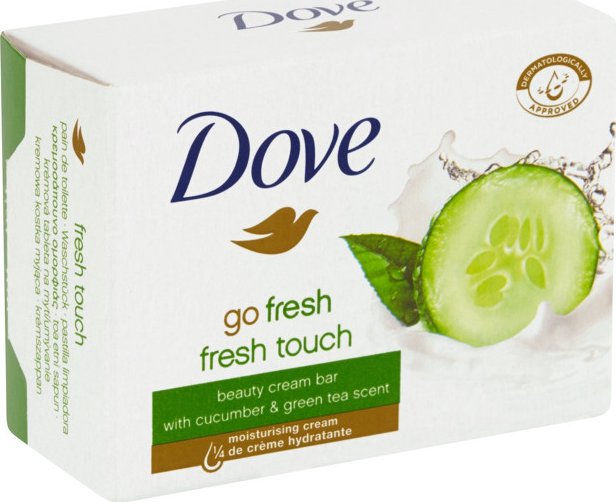 Dove Go Fresh Fresh Touch krémová tableta s vůní okurky a zeleného čaje ...