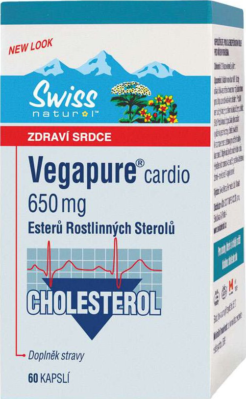 Swiss Vegapure Cardio 60 cps. - Zbozi.cz
