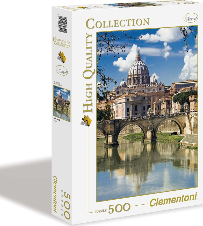 Clementoni Puzzle Řím 500 dílků od 149 Kč - Zbozi.cz