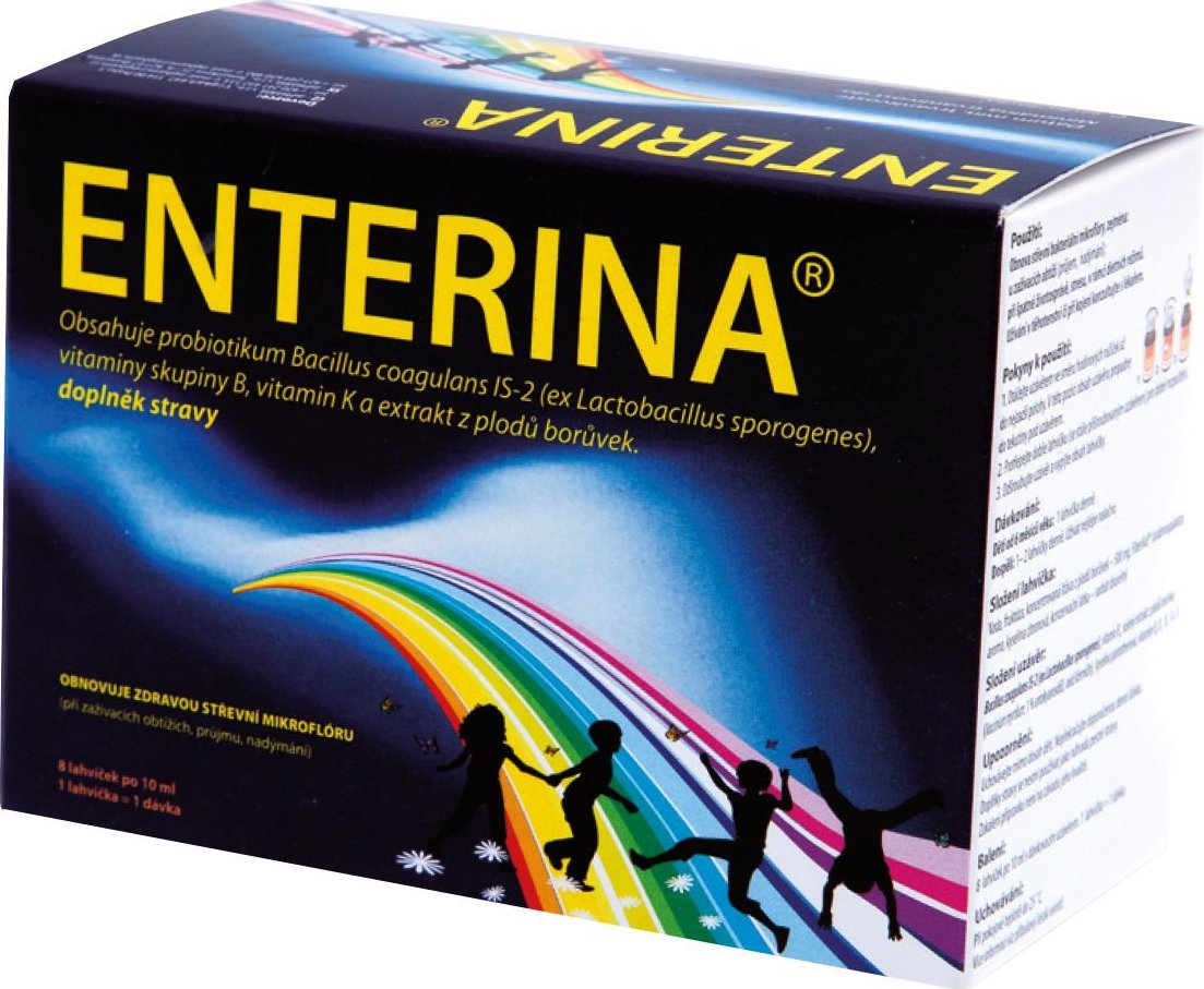InPharm Enterina 8x 10 ml od 209 Kč - Zbozi.cz