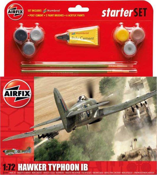 Airfix Starter Set Hawker Typhoon Ib 1:72 - Zbozi.cz