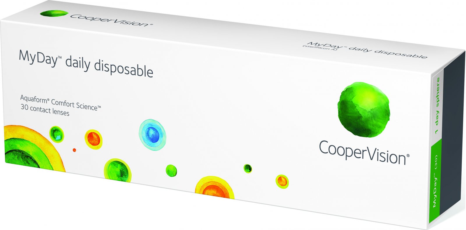 CooperVision MyDay Daily Disposable 30 čoček od 435 Kč - Zbozi.cz