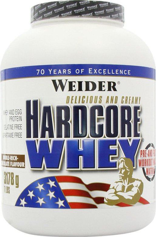 Weider Hardcore Whey 3200 g - Zbozi.cz