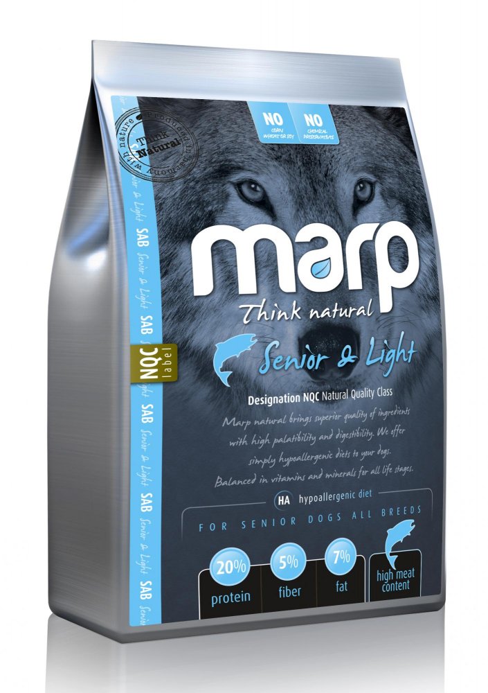 Marp Natural Senior/Light White Fish od 279 Kč - Zbozi.cz