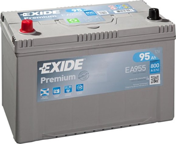 Exide Premium EA955 95Ah 12V 800A od 2 480 Kč - Zbozi.cz