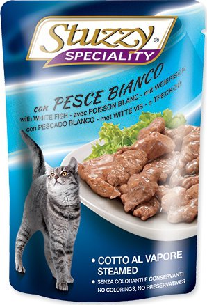 Stuzzy Cat Speciality kapsička bílá ryba 100 g - Zbozi.cz