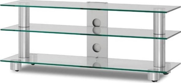 Spectral Screen S143 čiré sklo/stříbrné sloupky - Zbozi.cz