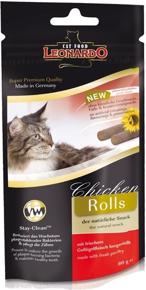 Leonardo Chicken Rolls 80 g - Zbozi.cz