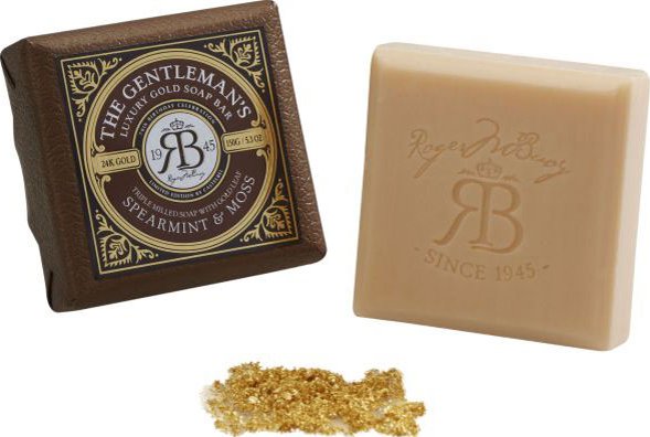 Castelbel Spearmint Moss 24k Gold mýdlo - Zbozi.cz