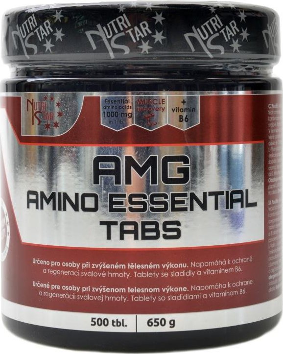 NUTRISTAR AMG Amino Essential Tabs 500 tbl. od 795 Kč - Zbozi.cz