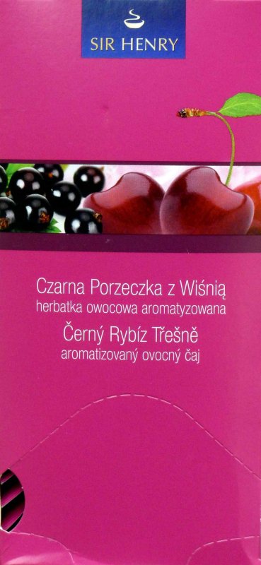 Sir Henry černý rybíz a třešeň 25 sáčků - Zbozi.cz