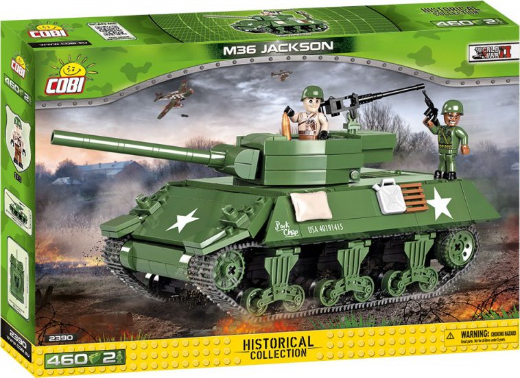 COBI Small Army 2390 II WW M36 Tank Ničitel - Zbozi.cz