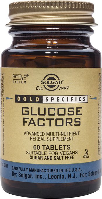 Solgar Gold Specifics Glukózový Faktor 60 tbl. - Zbozi.cz