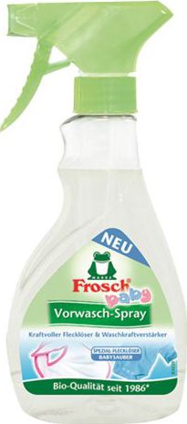 Frosch Sprej na skvrny na kojeneckém prádle 300 ml od 124 Kč - Zbozi.cz