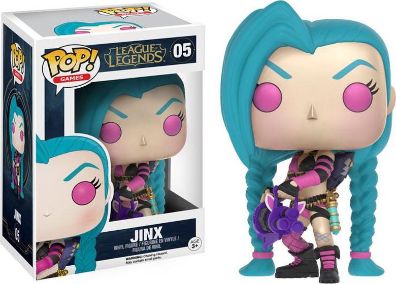 Recenze Funko POP! LEAGUE OF LEGENDS Jinx - Zbozi.cz