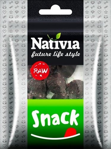 Nativia Raw Snack 50 g od 36 Kč - Zbozi.cz