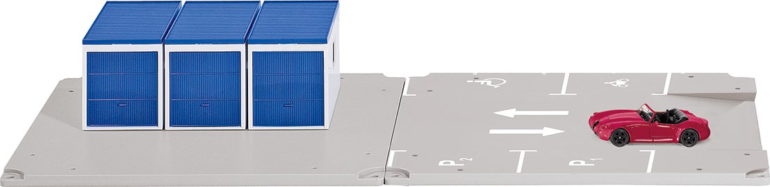 Siku World 5589 Garáže a parkoviště s autíčkem - Zbozi.cz