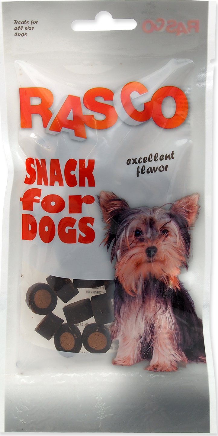 Rasco Dog kolečka lososová 50 g od 19 Kč - Zbozi.cz