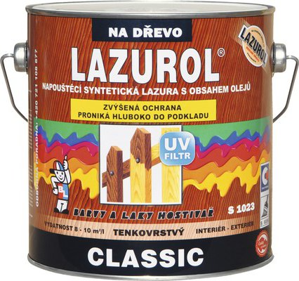 Lazurol Classic S1023 2,5 l od 440 Kč - Zbozi.cz