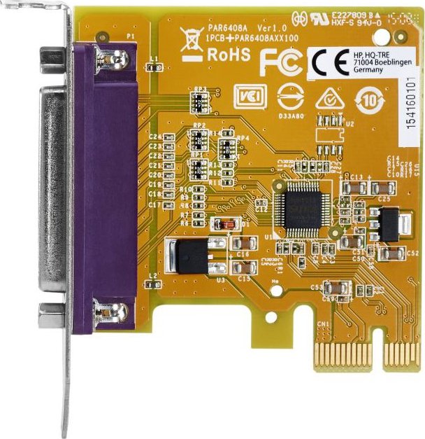 HP PCIe x1 Parallel Port Card (N1M40AA) od 709 Kč - Zbozi.cz