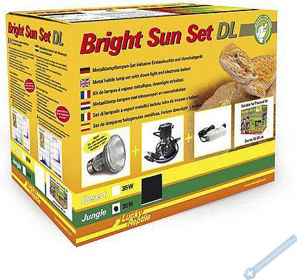 Lucky Reptile Bright Sun Set DL Jungle černé 35 W - Zbozi.cz