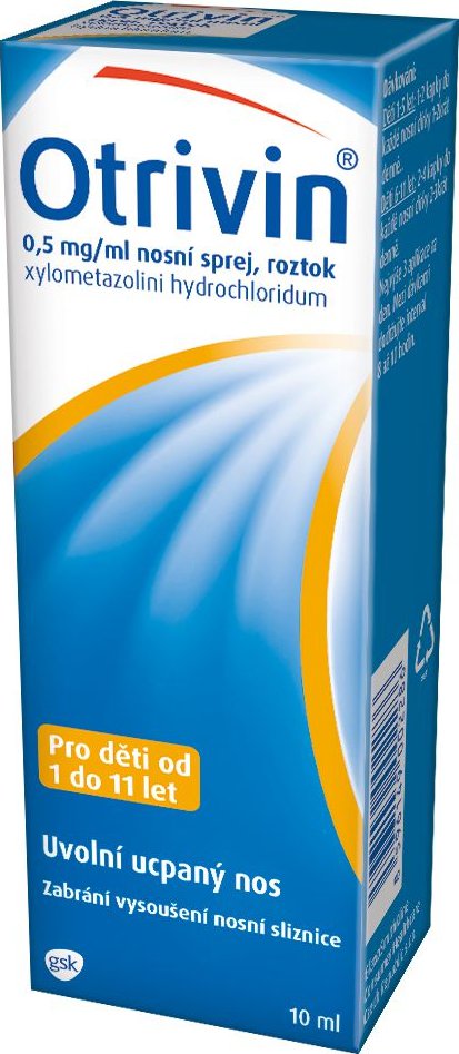 Otrivin 0,5 mg 10 ml + dávkovač od 100 Kč - Zbozi.cz