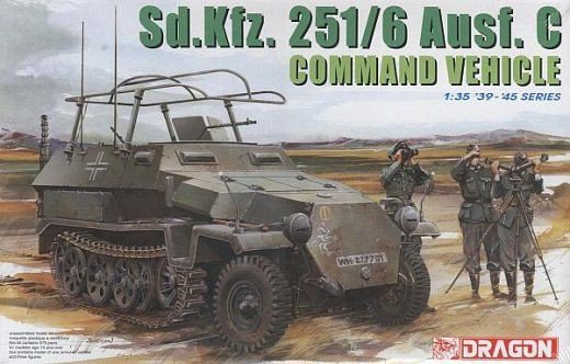 Dragon Sd.Kfz. 251/6 Ausf. C Command Vehicke 1:35 - Zbozi.cz