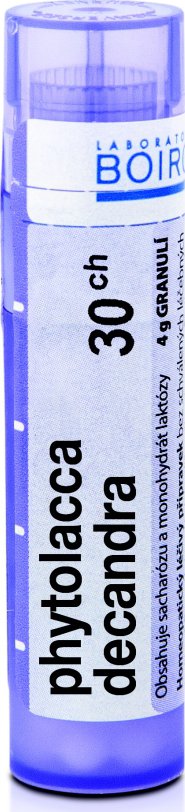 Boiron Phytolacca Decandra 30CH 4 g od 96 Kč - Zbozi.cz