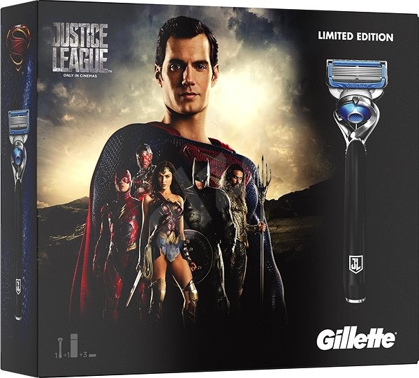 Gillette Justice League Superman Set dárková sada - Zbozi.cz