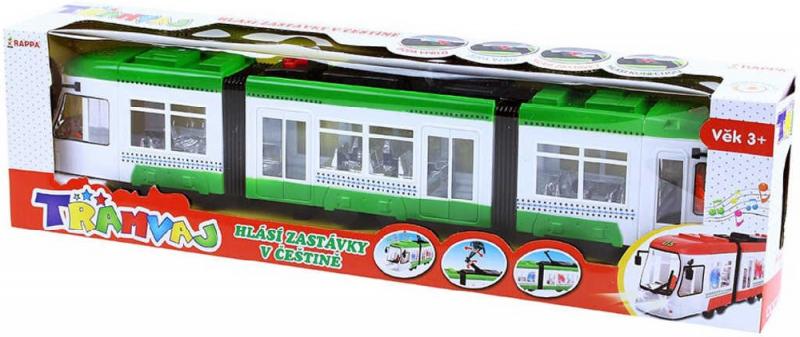 Rappa Tramvaj se zvuky a světlem zelená - Zbozi.cz