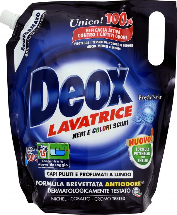 Deox Lavatrice Fresh Noir Ecoformato prací gel 1,37 l - Zbozi.cz