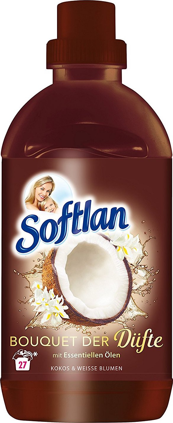 Softlan Bílé květy a Kokos - Zbozi.cz