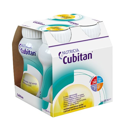 Nutricia Cubitan vanilka 4 x 200 ml od 237 Kč - Zbozi.cz