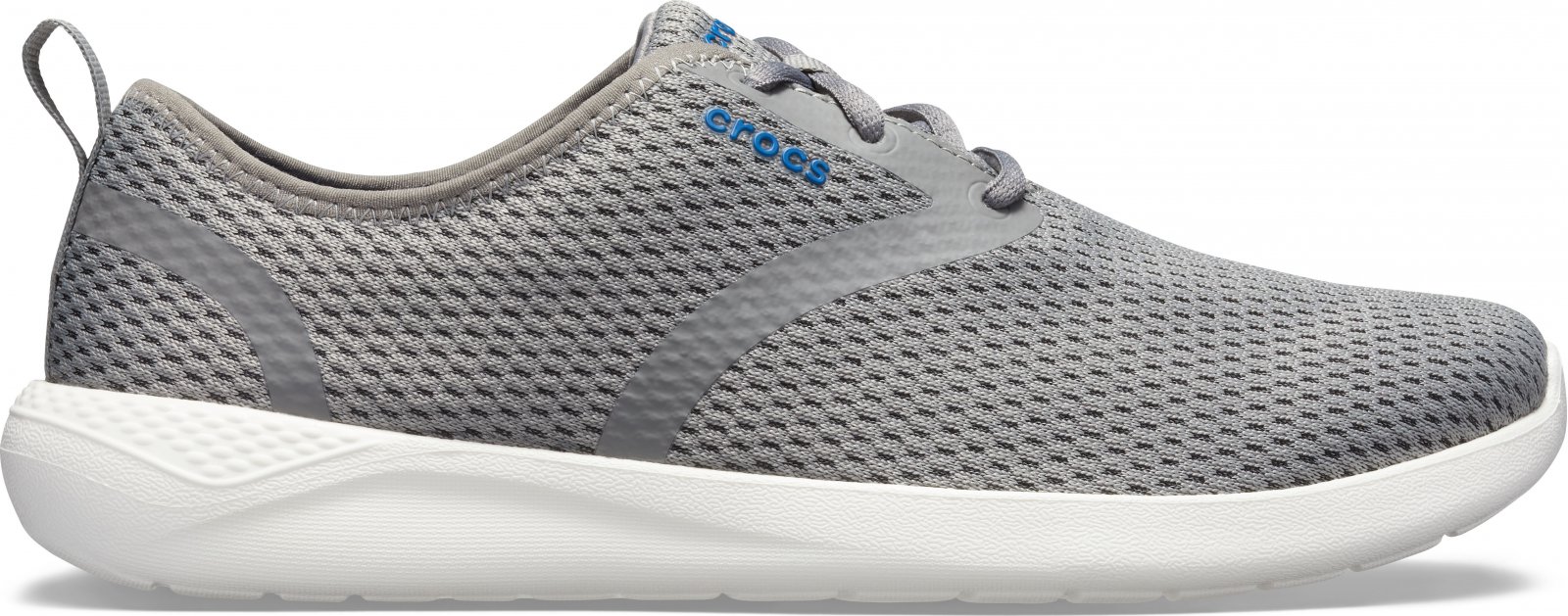 Crocs LiteRide Mesh Lace M Smoke/White - Zbozi.cz