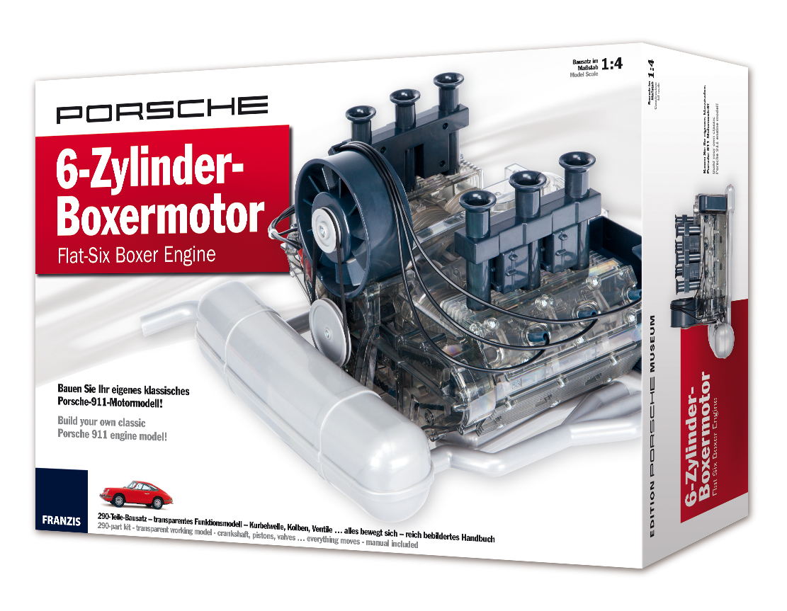 Franzis Verlag Porsche Flat-Six Boxer Engine Model Kit - Zbozi.cz