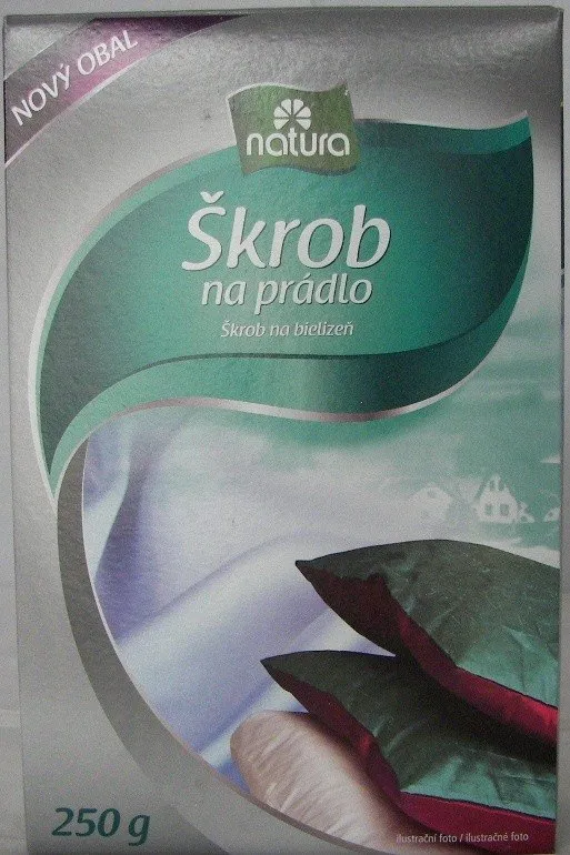 Foto Škrob Natura Bramborový škrob na prádlo 250 g - Zbozi.cz