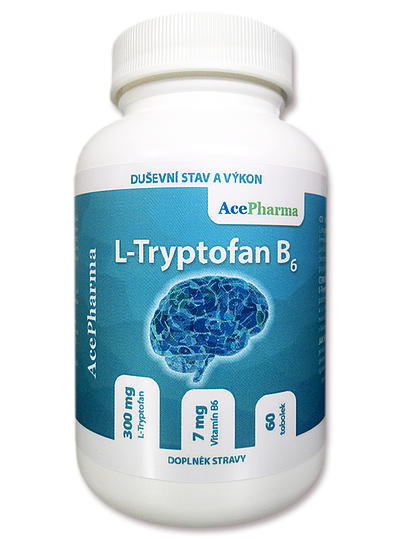 Acepharma L-tryptofan B6 60 tob. od 288 Kč - Zbozi.cz