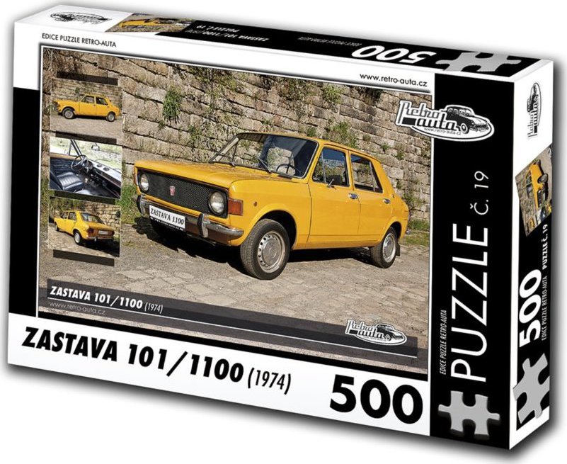 KB Barko Retro-Auta Zastava 101/1100 (1974) 500 dílků od 361 Kč - Zbozi.cz