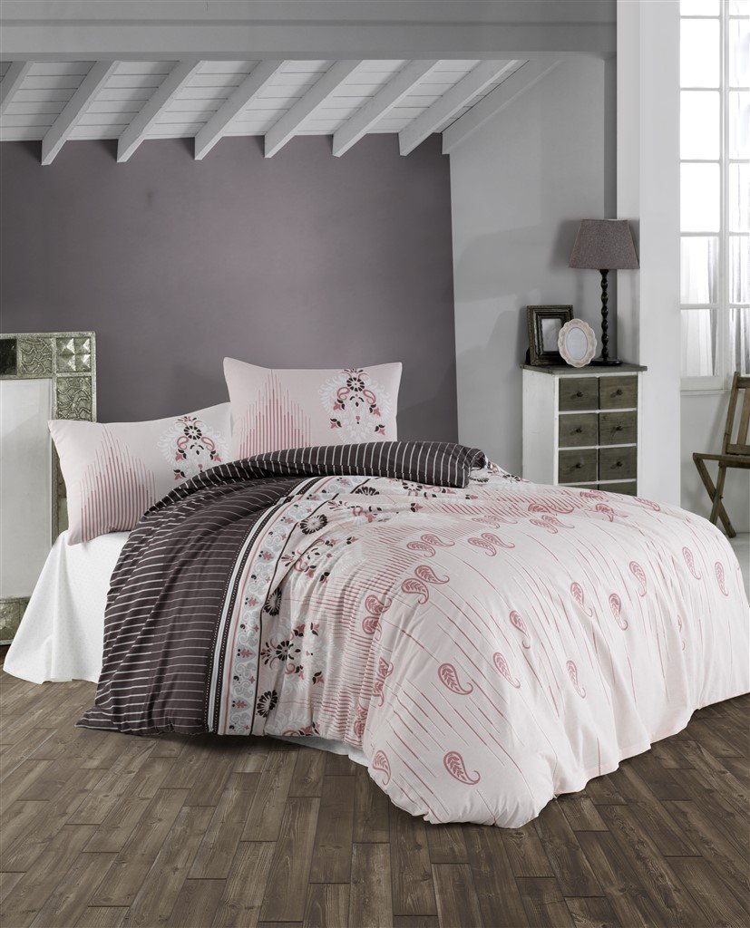 Brotex Dolores Salmon 220 x 240, 2x 70 x 90 cm zipový uzávěr - Zbozi.cz