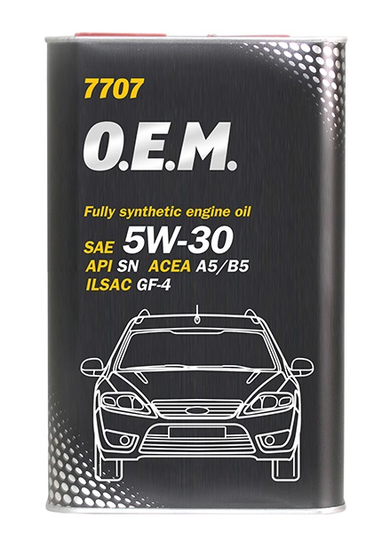 Mannol 7707 O.E.M. 5W-30 od 119 Kč - Zbozi.cz