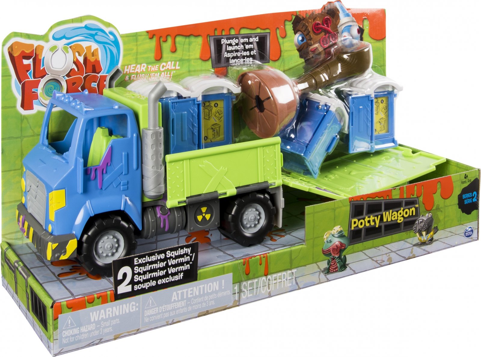 Spin Master Flush Force Patty Wagon - Zbozi.cz