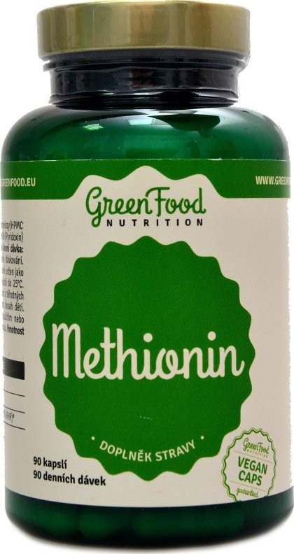 Recenze GreenFood Nutrition Methionin 90 cps. - Zbozi.cz