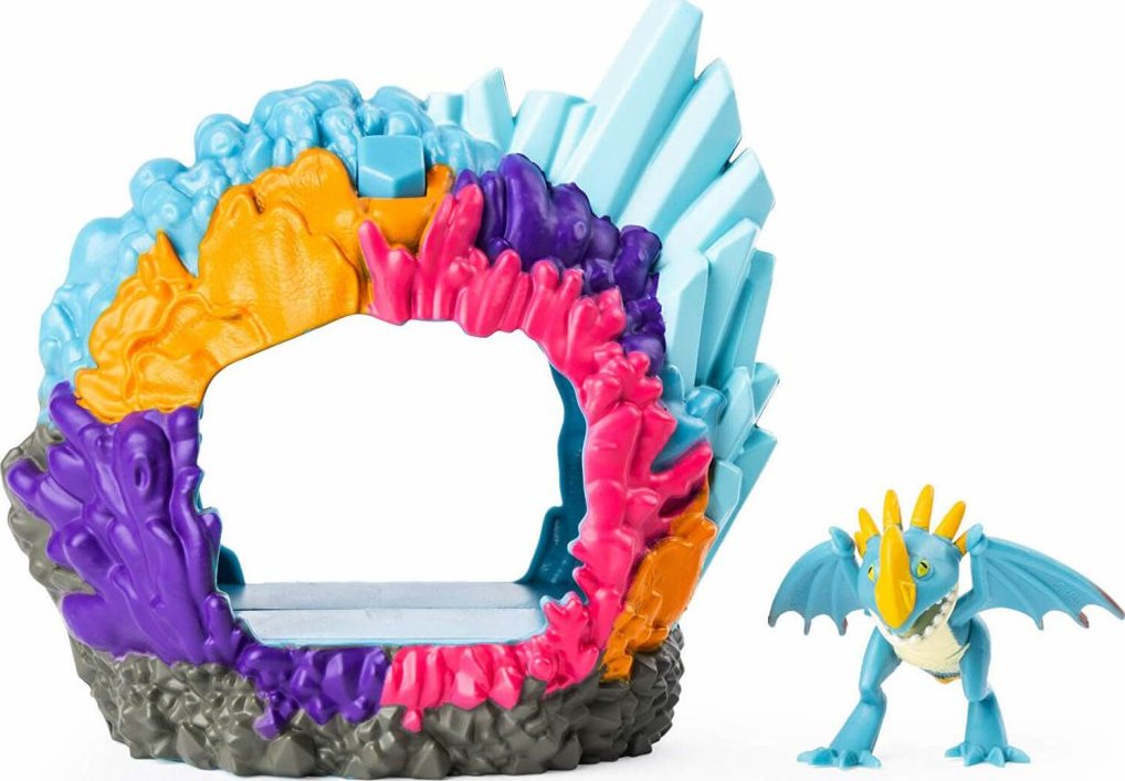 Spin Master Draci 3 Svítící dračí jeskyně s Buřinou - Zbozi.cz