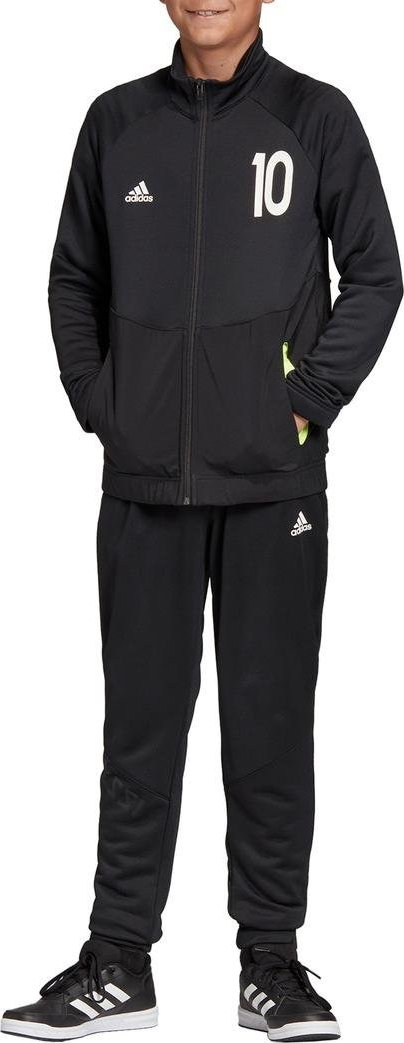 Adidas Messi Tracksuit Black/Solar Yellow - Zbozi.cz