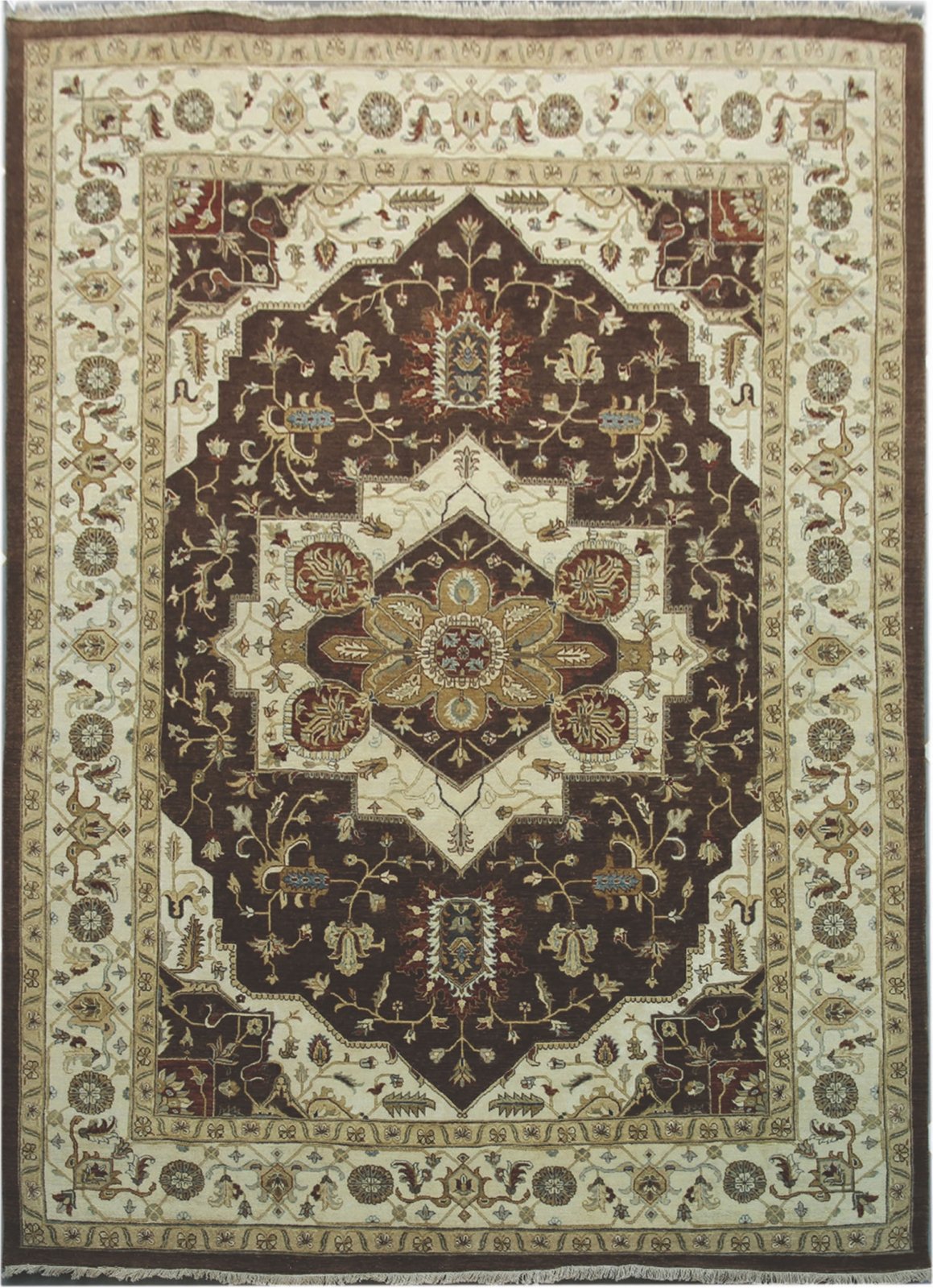 Diamond Carpets DC-Sirapi Brown/Ivory 365 x 550 cm od 190 649 Kč - Zbozi.cz