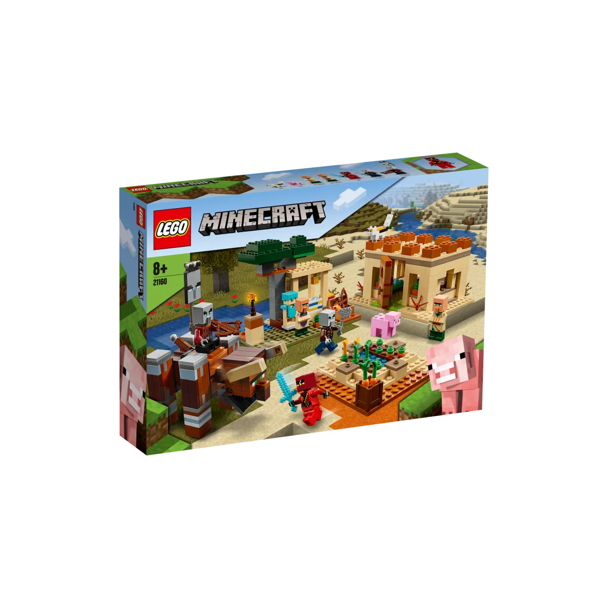 Foto Stavebnice LEGO LEGO Minecraft 21160 Útok Illagerů - Zbozi.cz